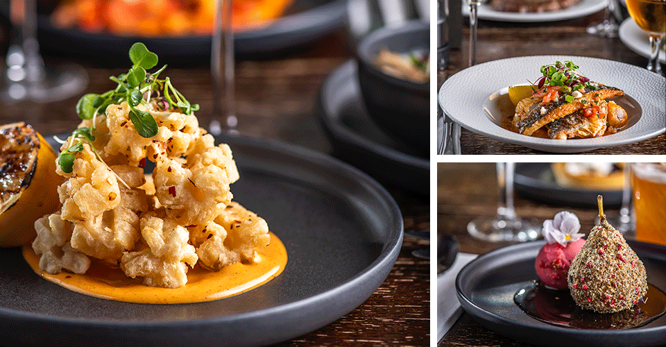 Dinner Menu & Prices | All Day Dining at The Fishery Inn Hemel Hempstead